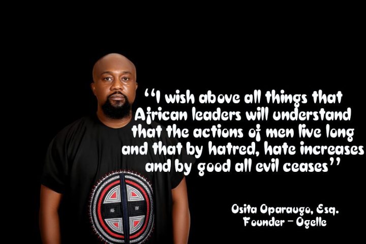 Inspiring Quotes of Osita Oparaugo Founder of Ogelle – AAMN