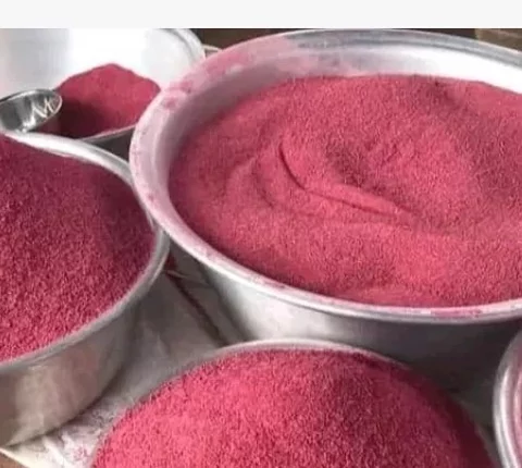 Culinary Marvel Unveiled In Africa As Pink Garri Made From Potatoes ...